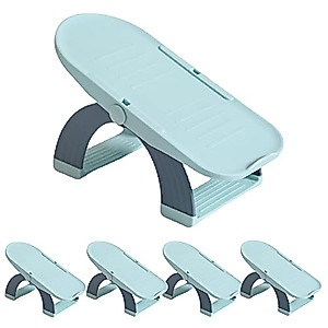 Shoe Slots Organizer - Double Layer Shoe Stacker for Closet Organization | Adjustable Shoe Storage Rack for Home Living Room Bedroom Dorm Apartment Emole