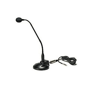 Sound Tech GN-3 18 Inch Professional Uni-Direction Noise Canceling Gooseneck Microphone with 10 FT Cord and 3.5mm Stereo Plug by SoundTech