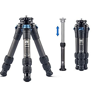 SIRUI AM223 Travel Carbon Fiber Mini Tripod with SL-100 Two-Section Carbon Center Column