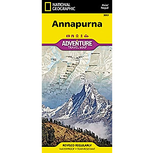 Annapurna Map [Nepal] (National Geographic Adventure Map, 3003)
