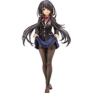 Kotobukiya Date A Live IV: Kurumi Tokisaki (School Uniform Version) PVC Statue, Multicolor
