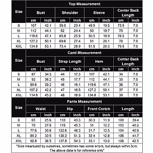 Ekouaer Womens Silk 3 Piece Pajamas Satin Camisole Sleepwear Set Button Down Long Sleeve Pjs with Pants, Large Black