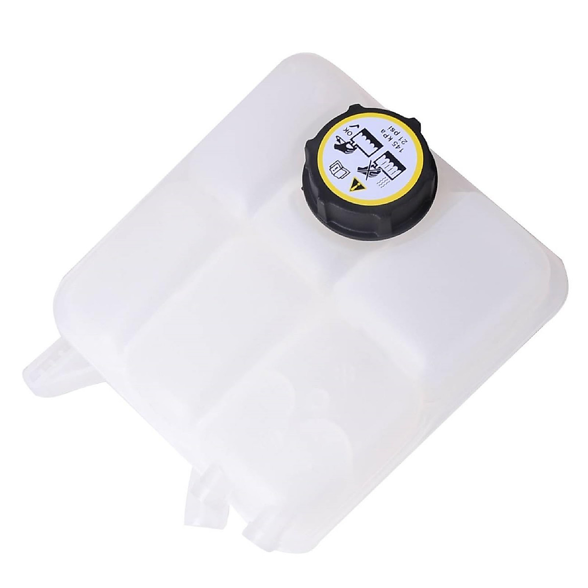 TOPAZ 603-382 603382 Coolant Reservoir Expansion Tank with Cap Replacement for Ford 2013-2018 C-Max 2013-2016 Escape 2012-2018 Focus 2014-2016 Transit Connect Vehicles CV6Z-8A080-A