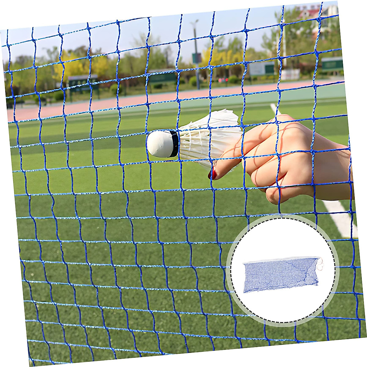 Kisangel Badminton Net Swimming Pool Volleyball Net Pickleball Net Soccer Tennis Net Backyard Badminton Set Portable Badminton Set for Backyards with Net Net Fold