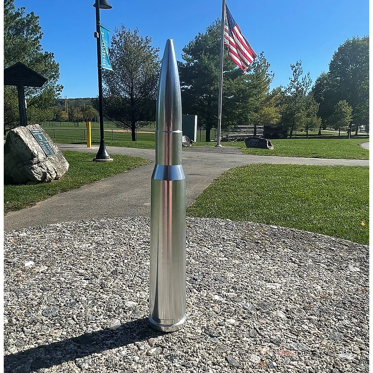 Bullet Antenna Car Truck Accessories for Ford F150 F250 F350 Super Duty Raptor Bronco Trucks Dodge RAM 1500 2500 3500 (Fits All Truck Model Years) Made with 6061 Billet Aluminum Construction