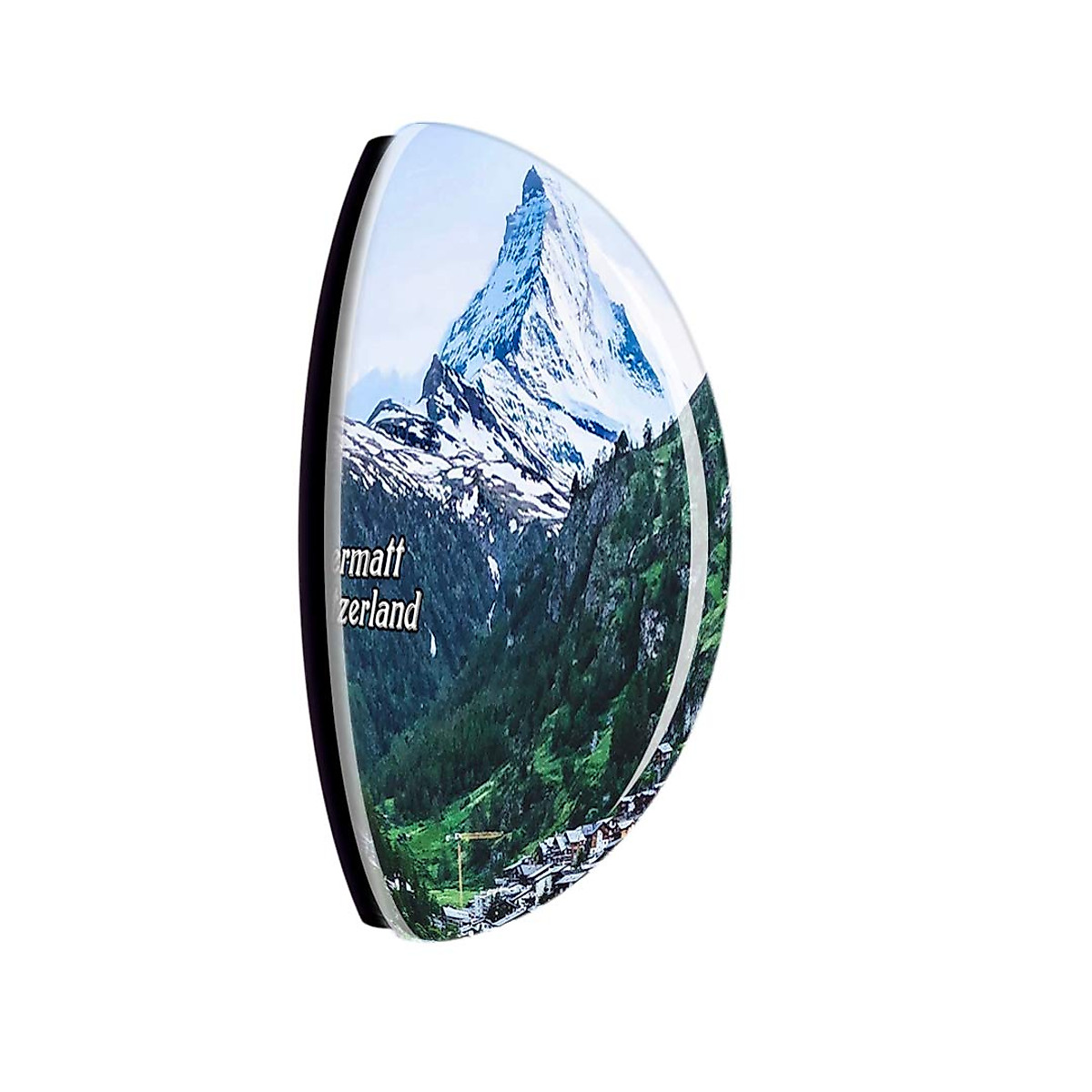 Weekino Switzerland The Matterhorn Zermatt Fridge Magnet 3D Crystal Glass Tourist City Travel Souvenir Collection Gift Strong Refrigerator Sticker