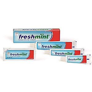 144 Tubes of Freshmint® 1.5 oz. Premium Anticavity Fluoride Toothpaste (ADA Accepted)