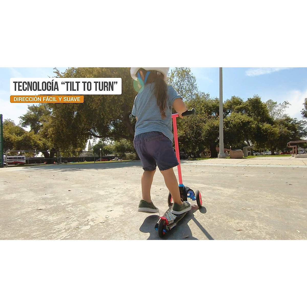 Razor Jr. T3 Kick Scooter for Kids Ages 3+ - Lightweight, Advanced Tilt-to-Turn Technology, For Riders up to 48 lbs