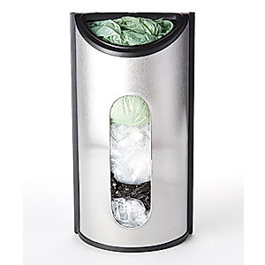 Sagler grocery bag holder stainless steel plastic bag holder Easy-access openings