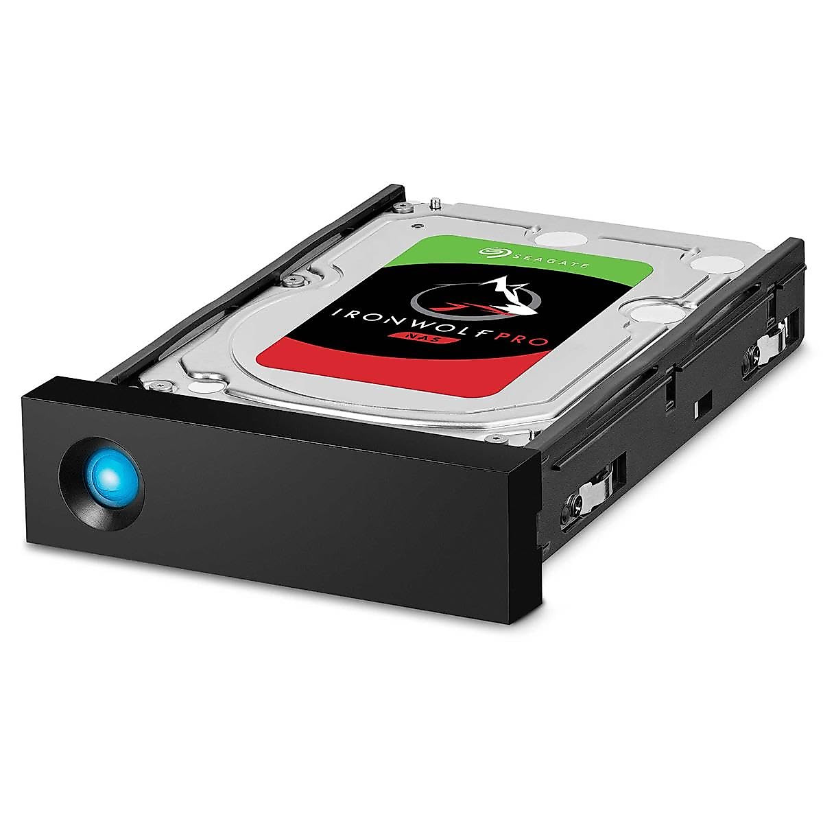 LaCie 1big Dock, 10TB, External Hard Drive, HDD Docking Station, Thunderbolt 3, 7.200 RPM, Enterprise Class Drives, for Mac and PC Desktop, 5 Year Rescue Services (STHS10000800)