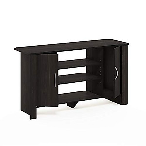 Furinno Econ TV Stand Entertainment Center, Espresso