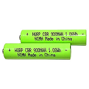 HQRP Two Rechargeable Batteries Compatible with Sennheiser RS110, RS120, RS130, RS160, RS170, RS 180, RS-195, RS-220, PXC 250-II, PXC 350, PXC 450, HDR 170 Headphones