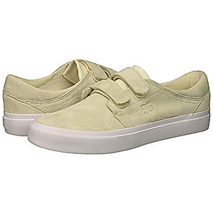 DC Women's Trase V LE Skate Shoe, Off White, 10.5B M US