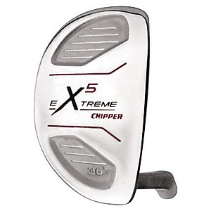 Right Handed Petite Women's (4'10'' to 5'3") Extreme 5 Golf Chipper with Premium Lady Flex Pink Graphite Shaft, 36 Degree Utility Wedge Club