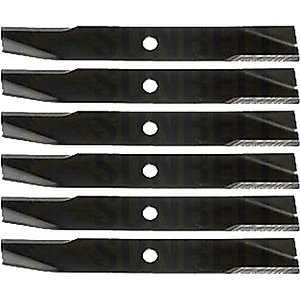 (6 Pack) Premium Medium Lift Replacement XHT Lawn Mower Blade Fits Toro/Wheel Horse 10-6637 | 16" x 2" / 0.75" Hole