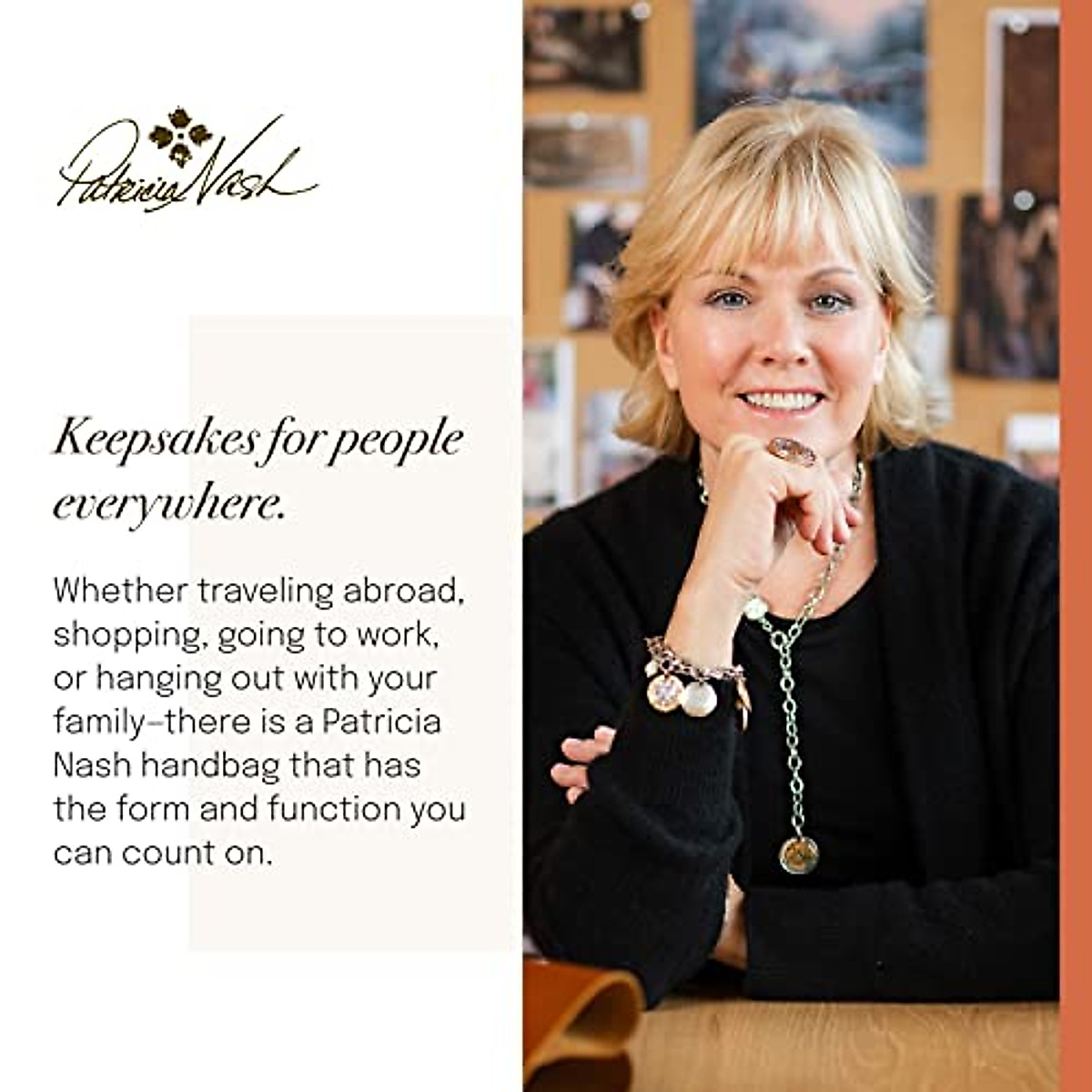 Patricia Nash Carducci Tote Purse for Women - Leather Tote Bag for Women - Designer Handbags For Women - Women Handbags - Leather Purses For Women - Leather Handbags For Women - Black Leather Purse