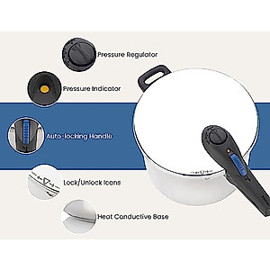 Zavor ZPot 4.2 Quart 15-PSI Pressure Cooker - Polished Stainless Steel