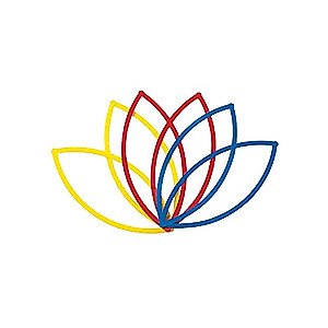 hand2mind 5715 Attribute Sorting Circles, Set of 6