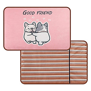 Summer Cool Dog Mat Foldable Pet Mattress Breathable Cooling Mat Teddy Small Medium Dog Bed Durable Comfortable Pet Supplies (Color : Style 4, Size : S)