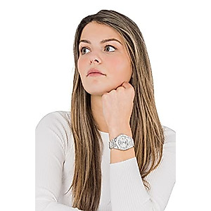 Invicta Women's 15251 Pro Diver Silver Dial Crystal Accented Stainless Steel Watch