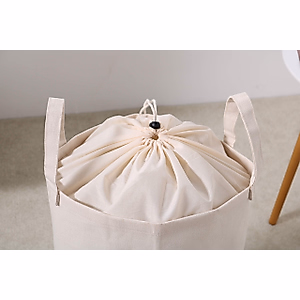 LifeCustomize Large Laundry Basket Hamper Roe Deer Collapsible Drawstring Storage Baskets Nursery Baby Toy Organizer