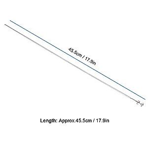 GLOGLOW Cattle Insemination Syringe, Stainless Steel Casu Type Cow Seeding Needle Fertilization Tool Farm Tools Accessory(S)