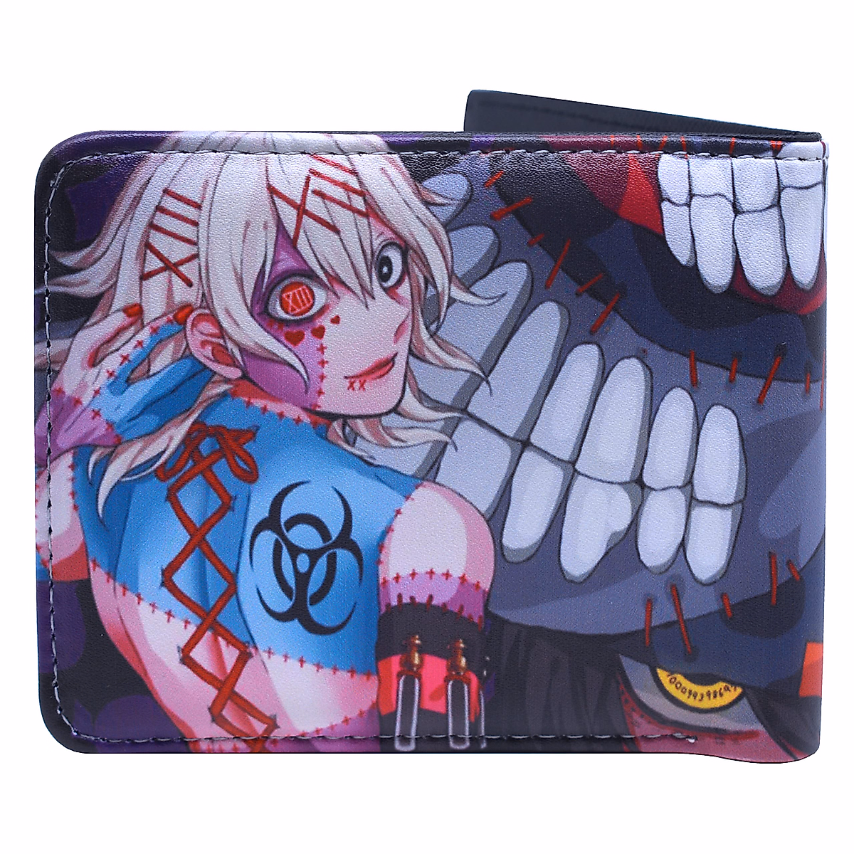 Amatensu Anime Characters Juzo Suzuya wallet Touka Kirishima wallet Ken Kaneki wallet E