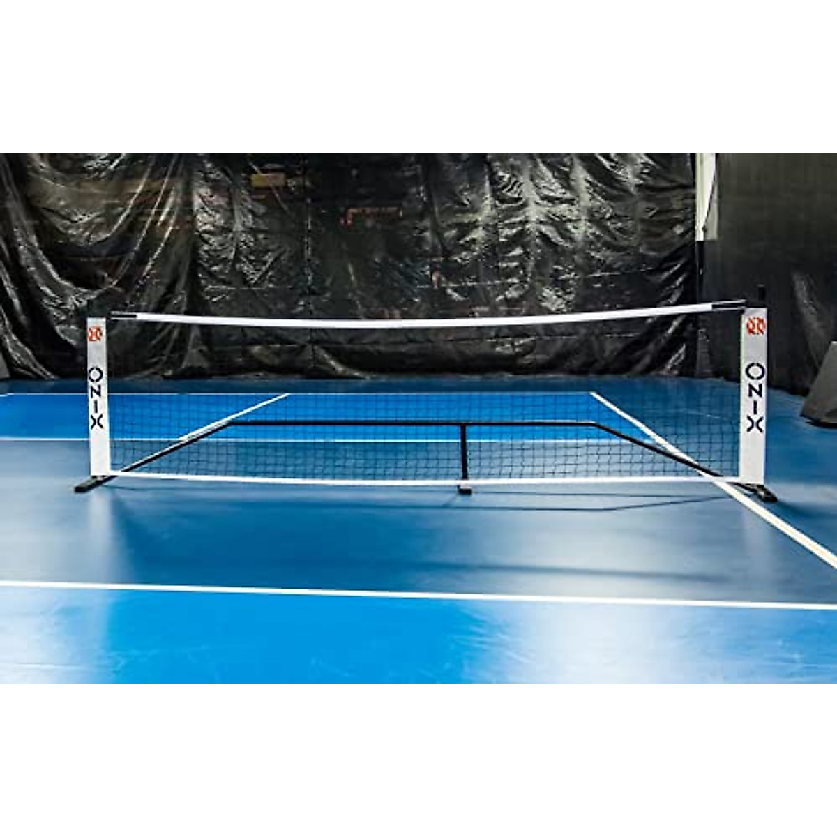 Onix Pickleball 2-in-1 Regulation-Size Portable Net and Practice Net Set Includes Carrying Case with Wheels