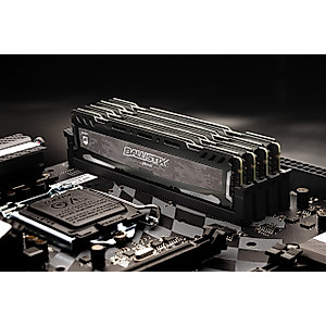 Crucial Ballistix Sport LT 2400 MHz DDR4 DRAM Desktop Gaming Memory Kit 16GB (8GBx2) CL16 BLS2K8G4D240FSC (White)