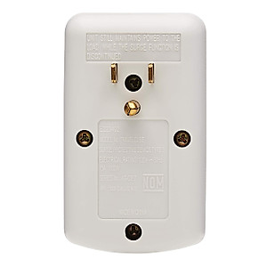 Tripp Lite 1 Outlet Portable Surge Protector Power Strip, Direct Plug in, Tel/Modem Protection