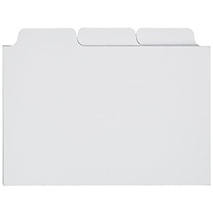 Advantus Cropper Hopper Photo Case Refill Cards 12/Pkg, 4"X6",White