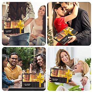 DRPORONYN Cheese Knife Set, Cheese Knives For Charcuterie Board, Stainless Steel 4-Piece Cheese Cutter (Original Aacia Handle) Gift Ready