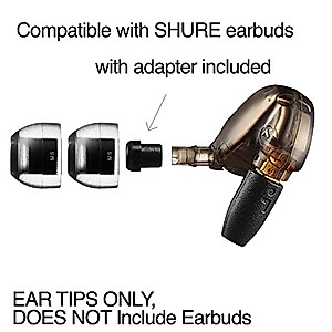 AZLA SednaEarfit Crystal Standard (Size MS) 2 Pairs