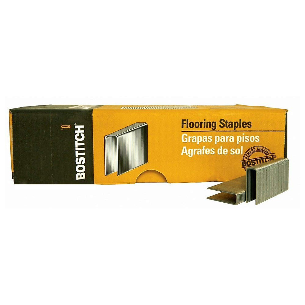 BOSTITCH Flooring Staples, Hardwood, 15-1/2 GA, 1-1/2-Inch, 1000-Piece (BCS1512-1M)