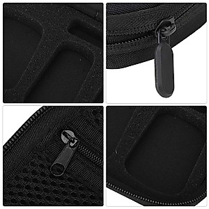 Akozon Microphone Storage Bag Hard Carrying Travel Case Portable Hard Protective Case Storage Bag for Blink 500 B2 Wireless Microphone Black for lavalier Carry case saramonic Blink 500 b2