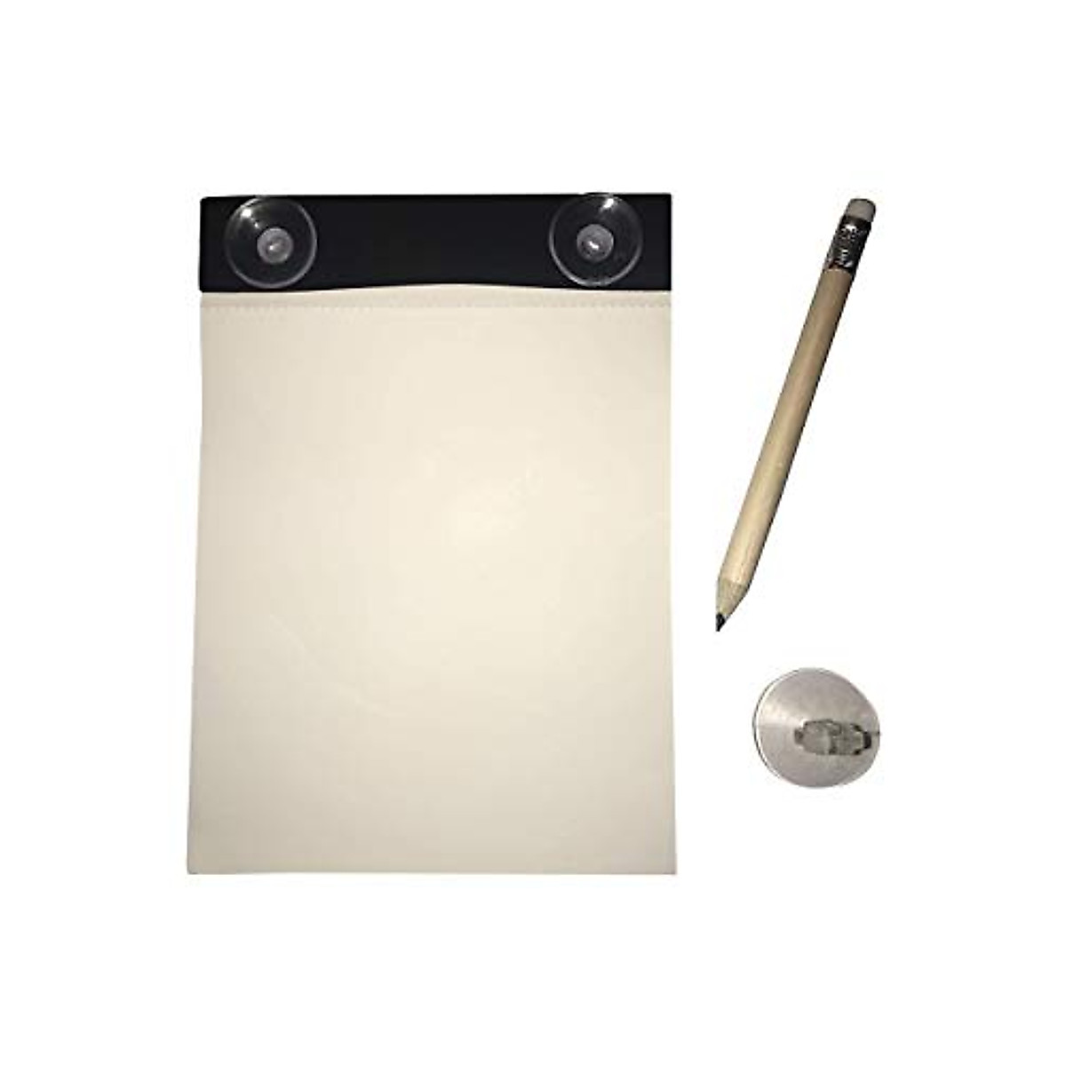 HealPT Waterproof Shower Notepad with Pencil - Shower Notebook with Waterproof Paper