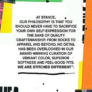 Stance Terrace Crew Socks (Large, Black)