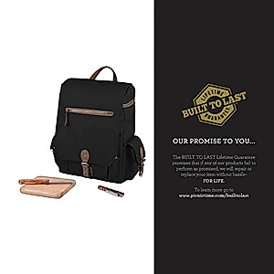 Disney Mickey Mouse Moreno 3-Bottle Beverage & Cheese Tote - Beverage Tote Bag - Gift for Beverage Lovers, (Black)