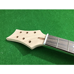 1set guitar kit 22fret guitar neck 24.75inch mahogany maple wood guitar body Rosewood fretboard DIY guitar project