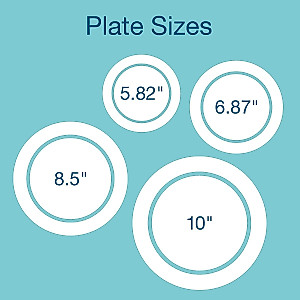 Chinet Paper Dinnerware, Plate, 6" Dia, White, 1,000/carton
