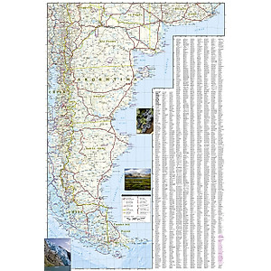Argentina Map (National Geographic Adventure Map, 3400)