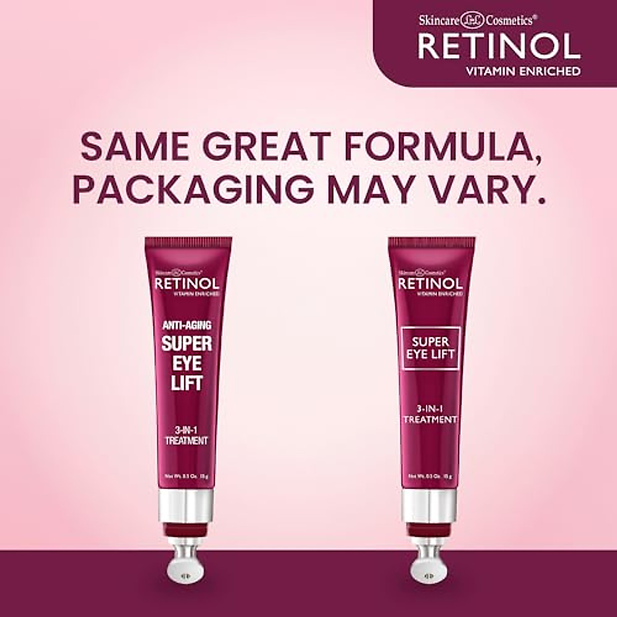 Retinol Super Eye Lift - A luxurious 3-in-1 treatment fights the look of dark circles, wrinkles, and puffy eyes