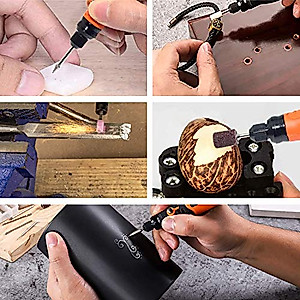 GALAX PRO 3.6V Lithium Ion Mini Cordless Rotary Tool Kit, 3 Adjustable Speed, USB Charging Cable and 31 Accessories for Drilling, Grinding, Cleaning, Polishing and Carving