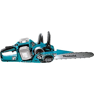 Makita XCU07Z 18V X2 (36V) LXT Lithium-Ion Brushless Cordless 14" Chain Saw, Tool Only, Teal (Renewed)