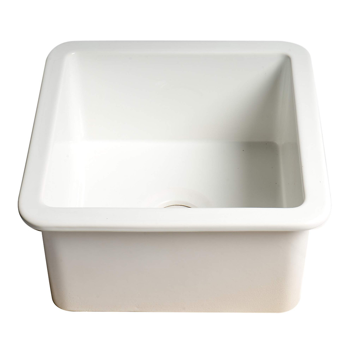 ALFI brand ABF1818S-W Kitchen Sink, White