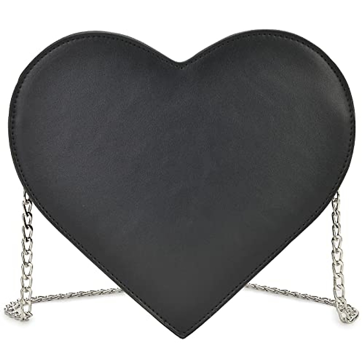 lola mae Heart shaped bags for women Rhinestone Shining Heart Crossbody Handbag