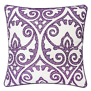 Homey COZY 82018-Aria Accent Pillow, Single, Purple