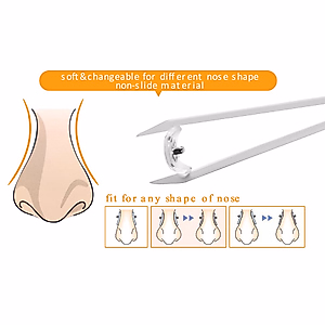 HiCycle2 Replacement Push-in Nose Pads for RayBan RB6335 RB3549 RB4071 RB6336 RB7140 RB8415 Sunglasses Eyglasses Repair-Kits (Gold)