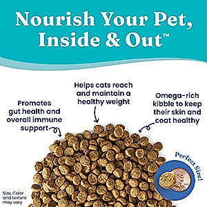Solid Gold - Fit as a Fiddle Weight Management Cat Food - Low Calorie Grain Free Dry Cat Food Recipe with Alaskan Pollock - Superfoods & Probiotics for Gut Health and Immune Support