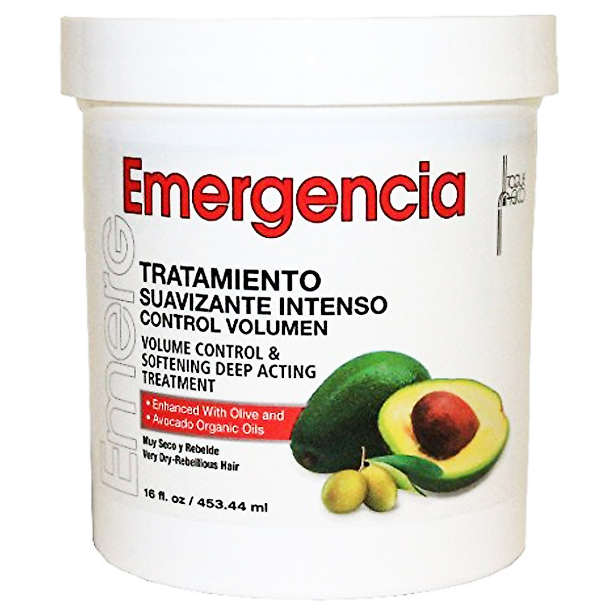 CROM Toque Magico Emergencia Set 4-pack Avocado Shampoo, Rinse, Treatment, Leave-In